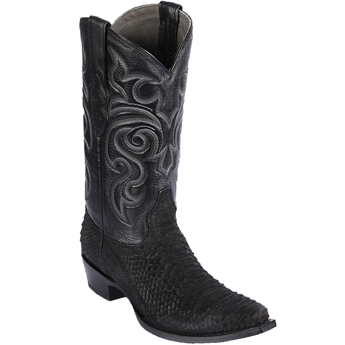 Black Python Boots – OvercoatUSA
