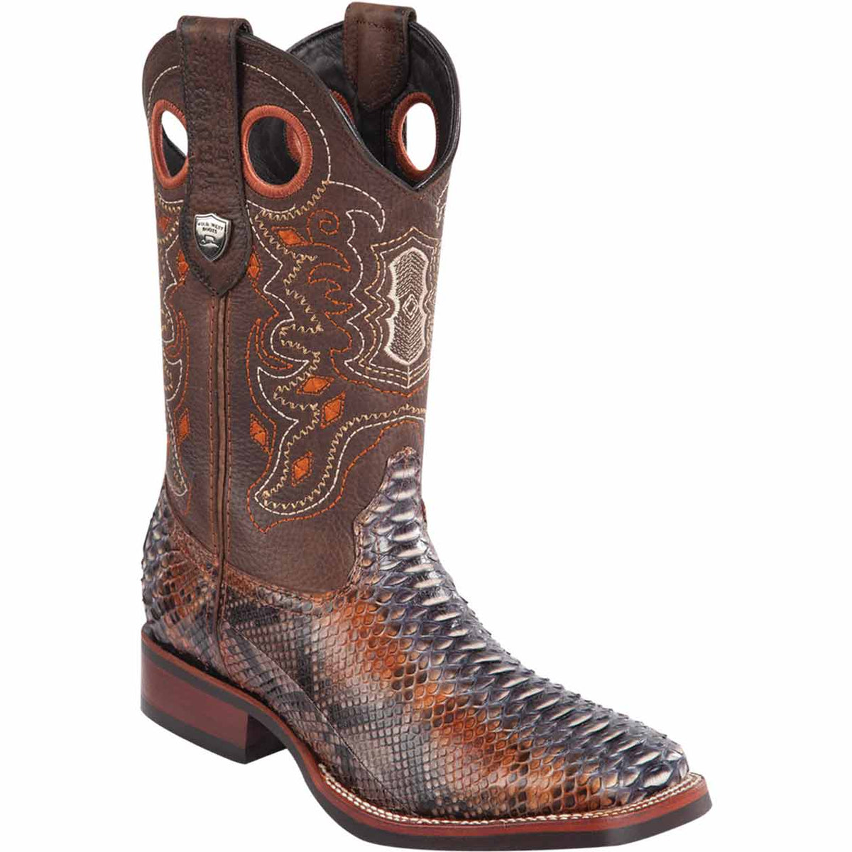 Men's Wild West Python Ranch Toe Boot 282557 – OvercoatUSA