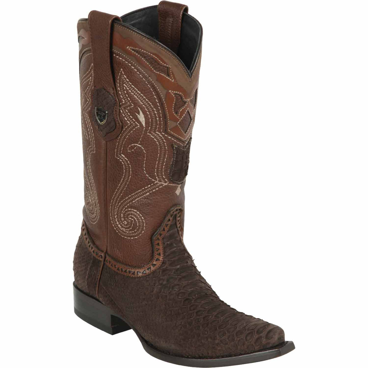 Men's Wild West Python Skin Snip Toe Boot 294N5707 – OvercoatUSA