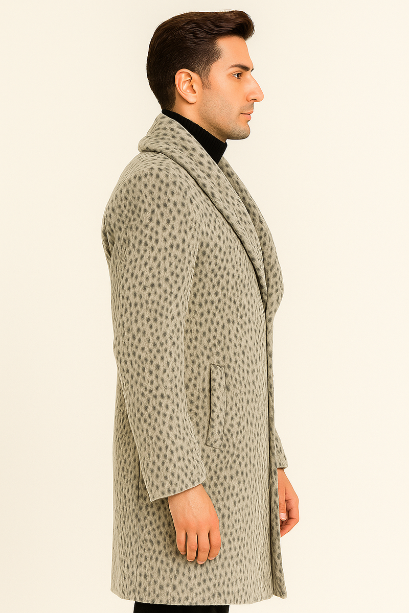 Vintage 1920s Gangster Pimp Coat – Full Length Leopard Faux Fur Style ...