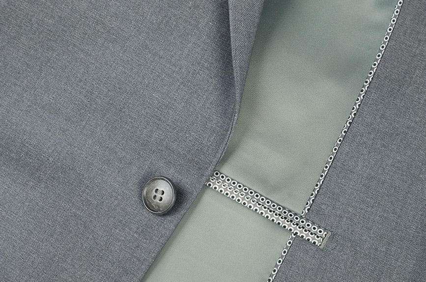 Performance Stretch Suit 2 Piece Slim Fit in Gray – OvercoatUSA