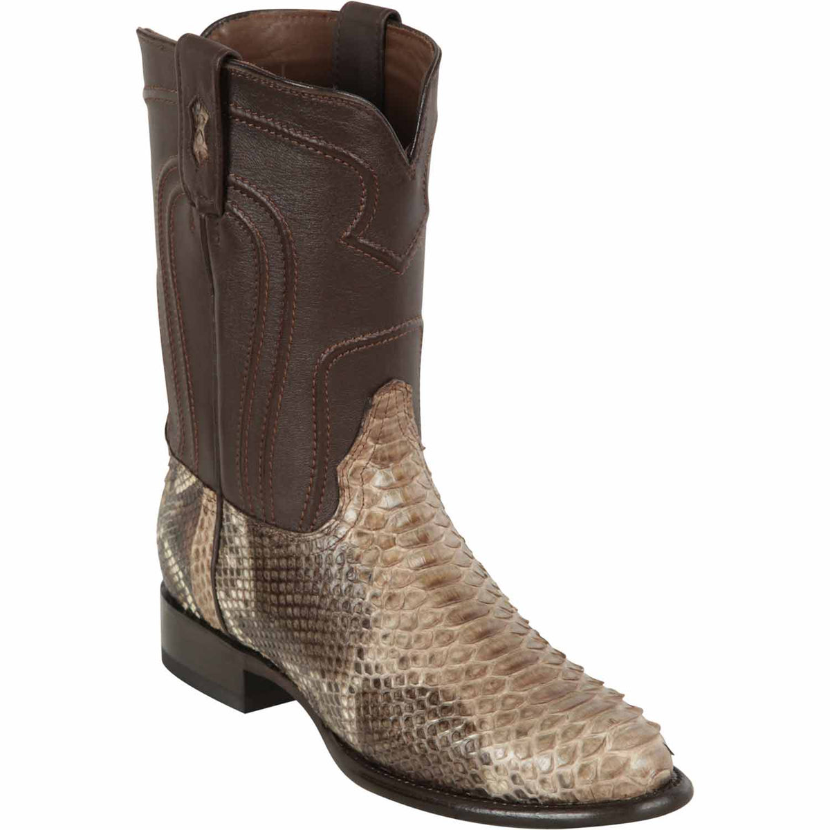 Men's Los Altos Original Python Boots Roper Toe – OvercoatUSA