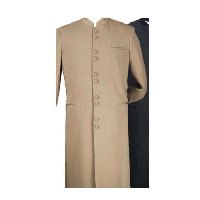 Alberto Nardoni Mandarin Banded Collar Collarless Suits – OvercoatUSA