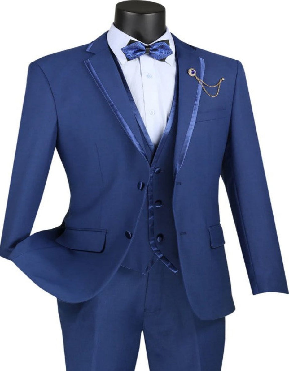 Blue Prom Suit - Blue Homecoming Outfits For Guys Modern Fit Blue ...