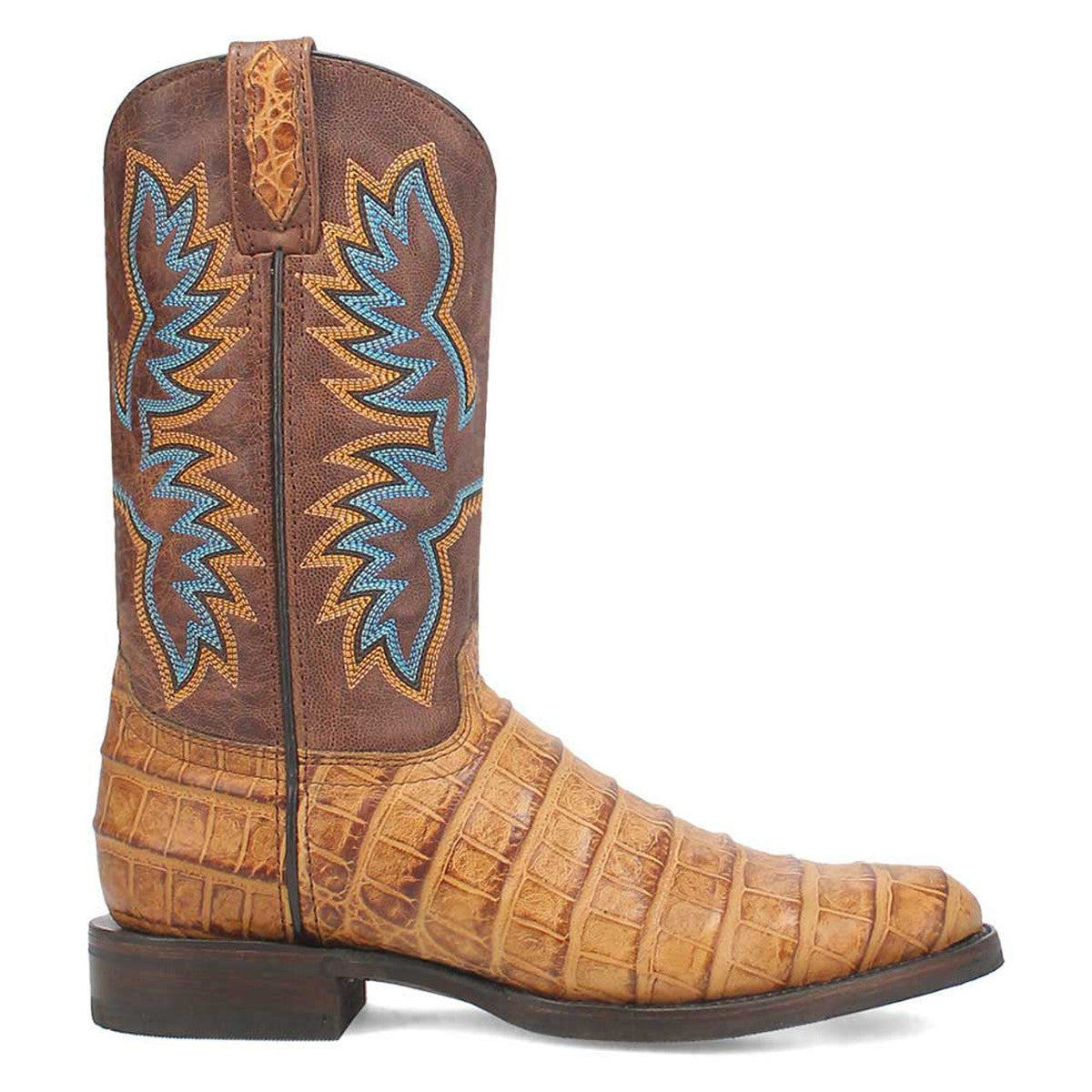 Dingo Round Toe Tan Leather Boots – OvercoatUSA