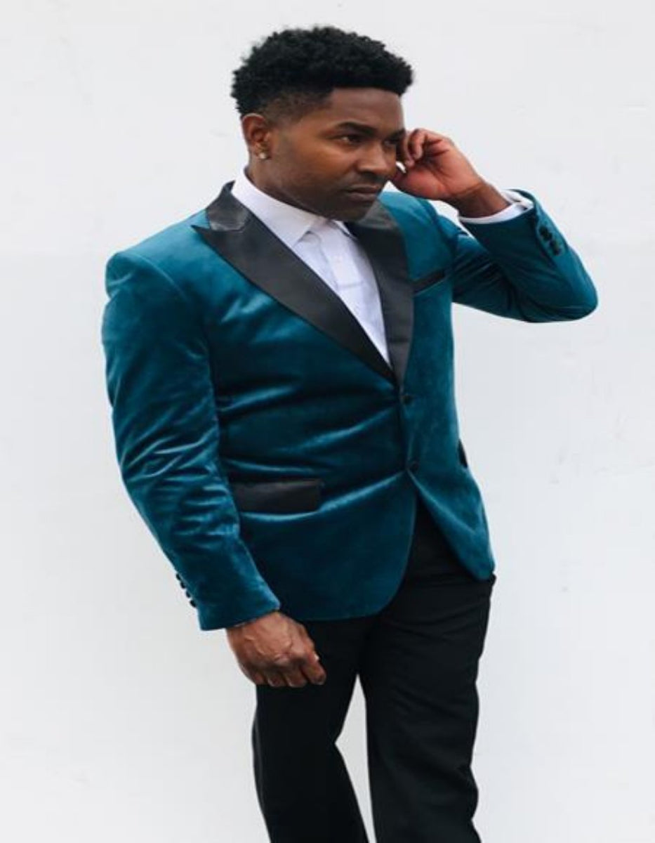 Teal Tuxedo - Teal Prom Suits - Teal Prom Tuxedos Jacket – OvercoatUSA