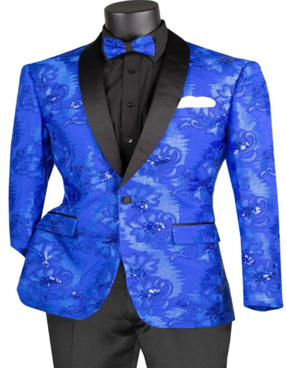 Blue Prom Suit - Blue Homecoming Outfits For Guys Wedding or Prom Roya ...
