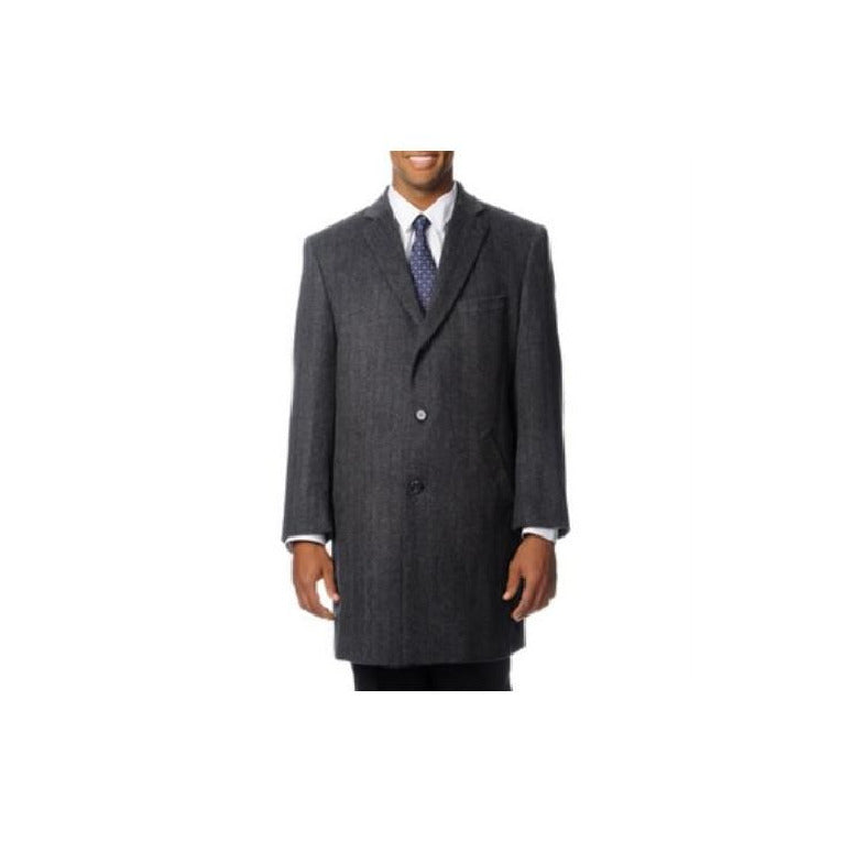 Grey Cashmere Blend Long Pronto Moda Car Coat & Ram Top Coat – OvercoatUSA