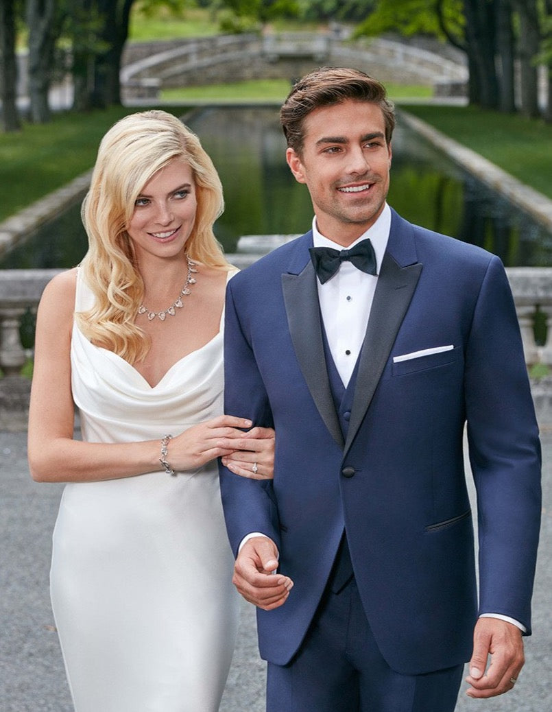 Mens Designer Blake Tuxedo in Navy – OvercoatUSA