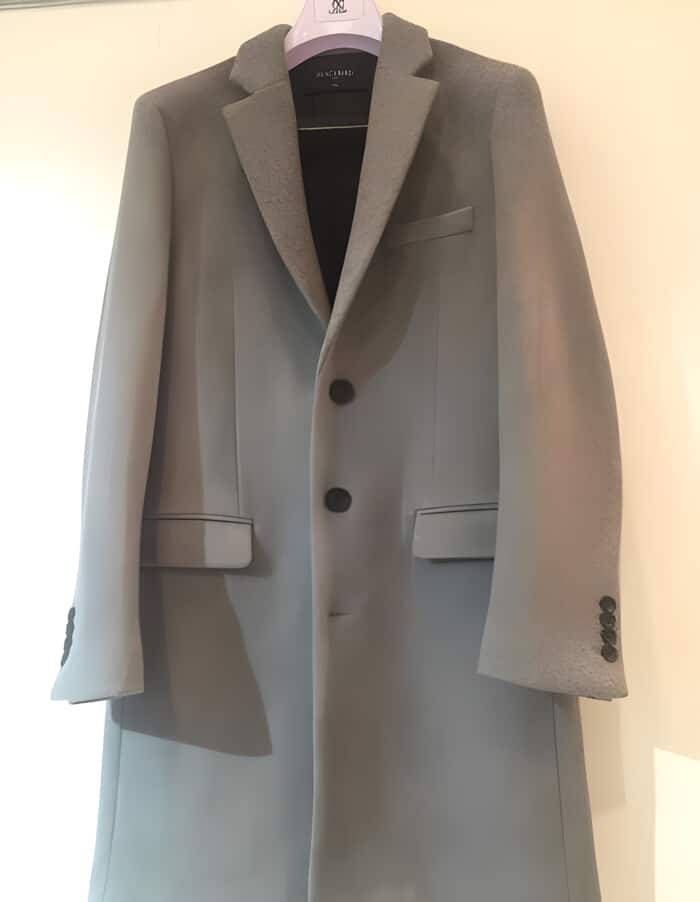 3 Button Light Grey Cashmere Overcoat – OvercoatUSA