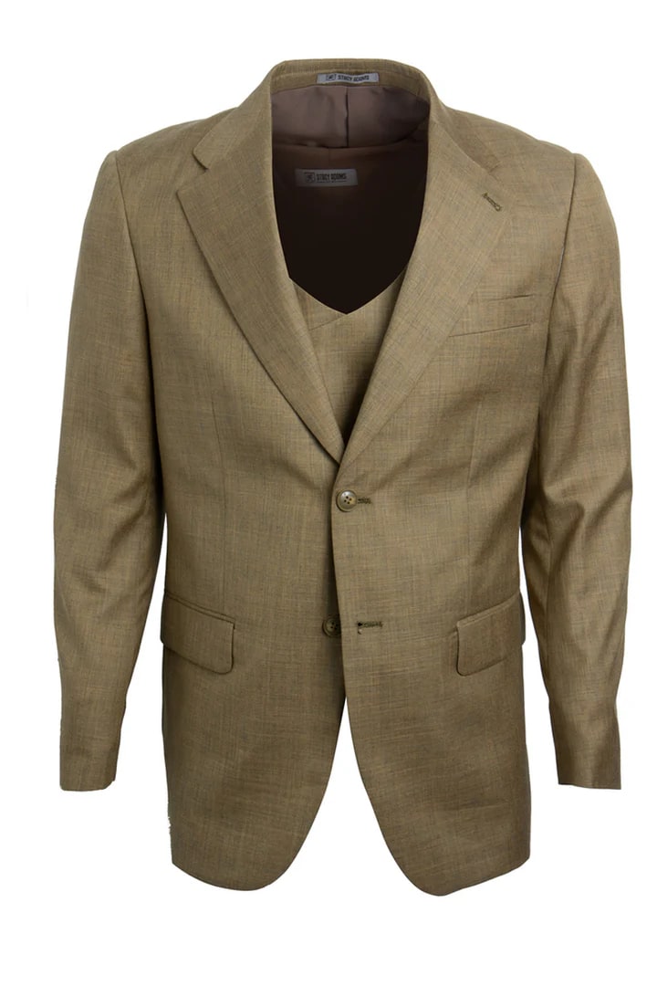 Tan Suits For Wedding - Tan Groomsmen Suits - Tan 2 button Tuxedo ...