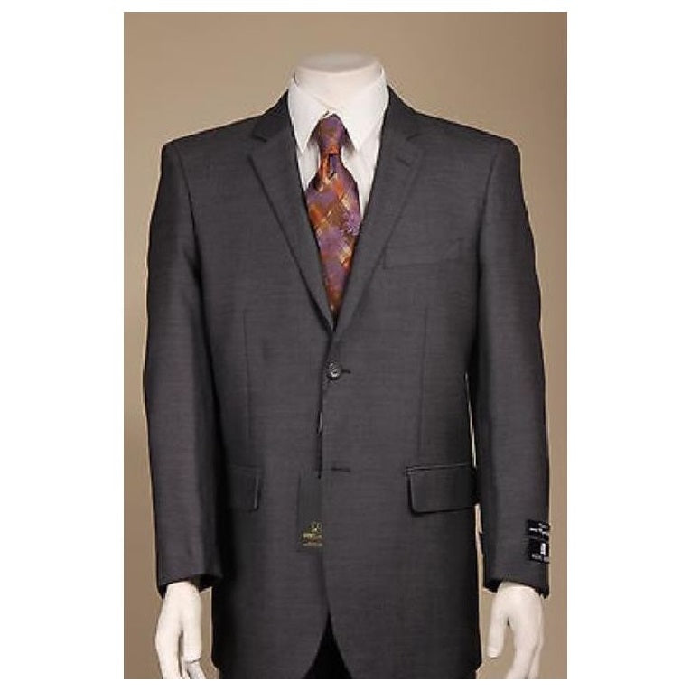 Mens Two Button Black Wool Sport Coat Blazer – OvercoatUSA