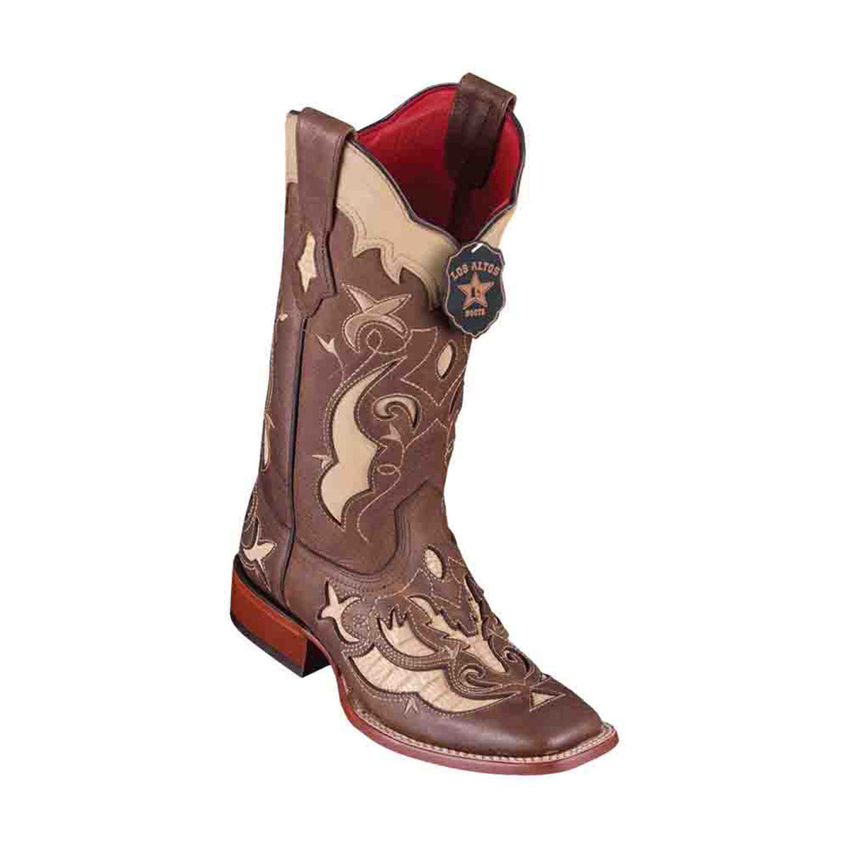 Los Altos Teju Lizard Oryx Square Toe Women’s Boot – OvercoatUSA