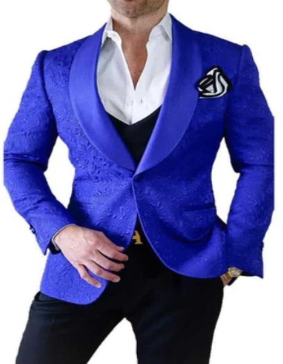 Blue Prom Suit For Men - Blue Homecoming Tuxedo - Royal Blue – OvercoatUSA