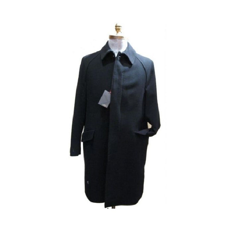 Single breasted 3 buttons center-vent 38 inch length Overcoat – OvercoatUSA