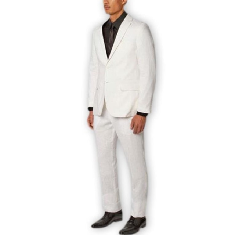 White Alberto Nardoni Fully Lined Wool Overcoat – OvercoatUSA