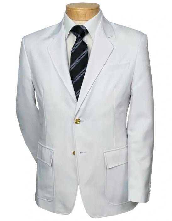 Executive Apparel Ultralux Men's White Blazer Jacket – OvercoatUSA