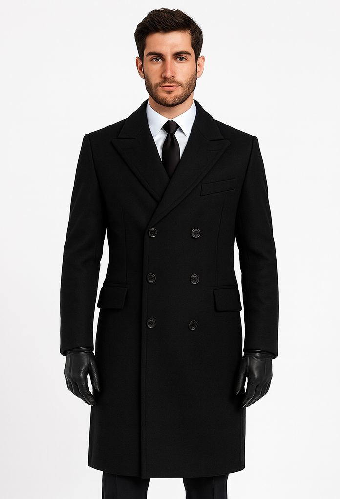 Daniel Craig Spectre James Bond Double Breasted Wool Coat – OvercoatUSA