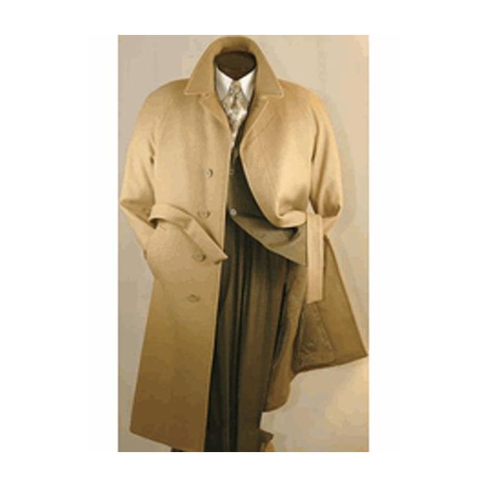 Big & Tall Men's Camel Wool Overcoat: Outerwear for Winter – OvercoatUSA