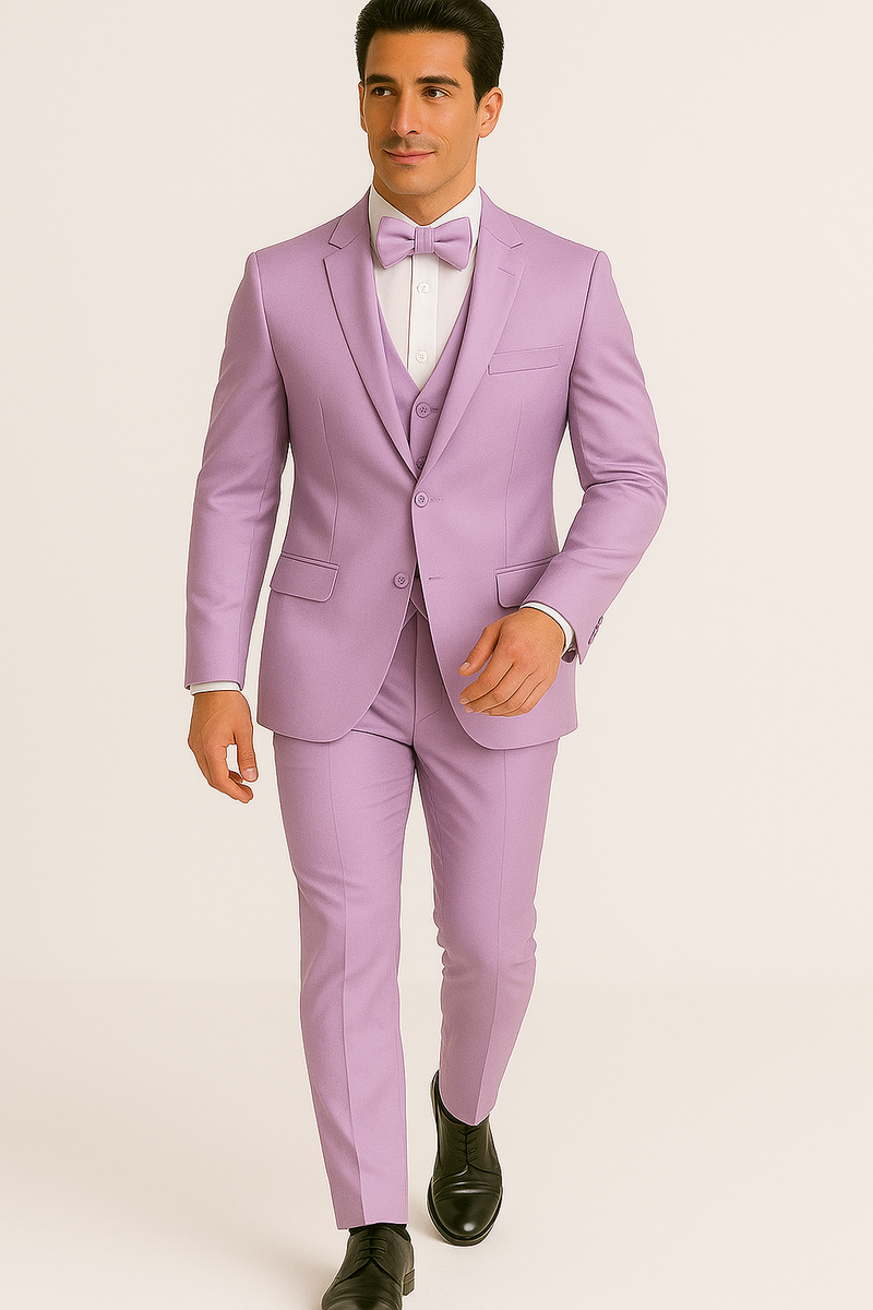 Lavender satin-tux-wedding-prom – OvercoatUSA