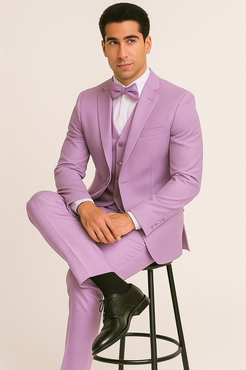 Lavender satin-tux-wedding-prom – OvercoatUSA