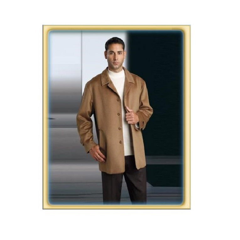 Fully Lined 6 Buttons Mens Dress Coat Wool Mens Dress Topcoat - Mens ...