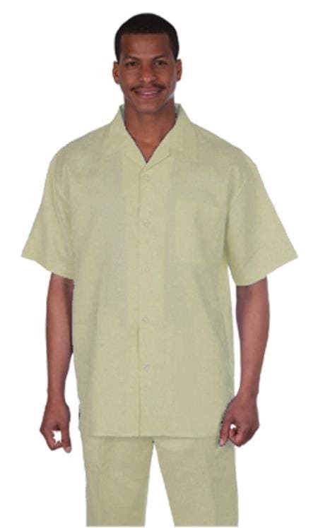 Mens Cream Linen Blazer Cotton Overshirts – OvercoatUSA