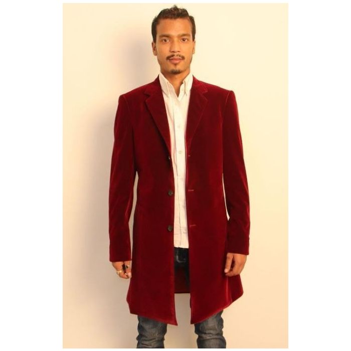 Mens Single Breasted Burgundy Wine Maroon Overcoats – OvercoatUSA