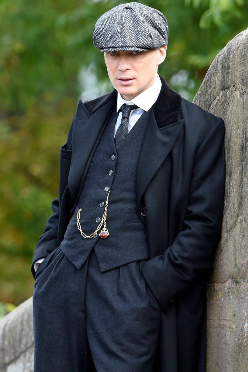 Mens Peaky Blinders Costume - peaky blinder outfit - Include peaky bli ...