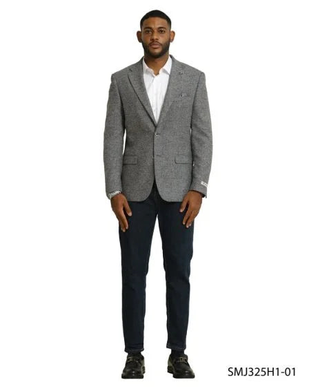 CCO Men's Outlet Hybrid Fit Sport Coat - Tweed – OvercoatUSA