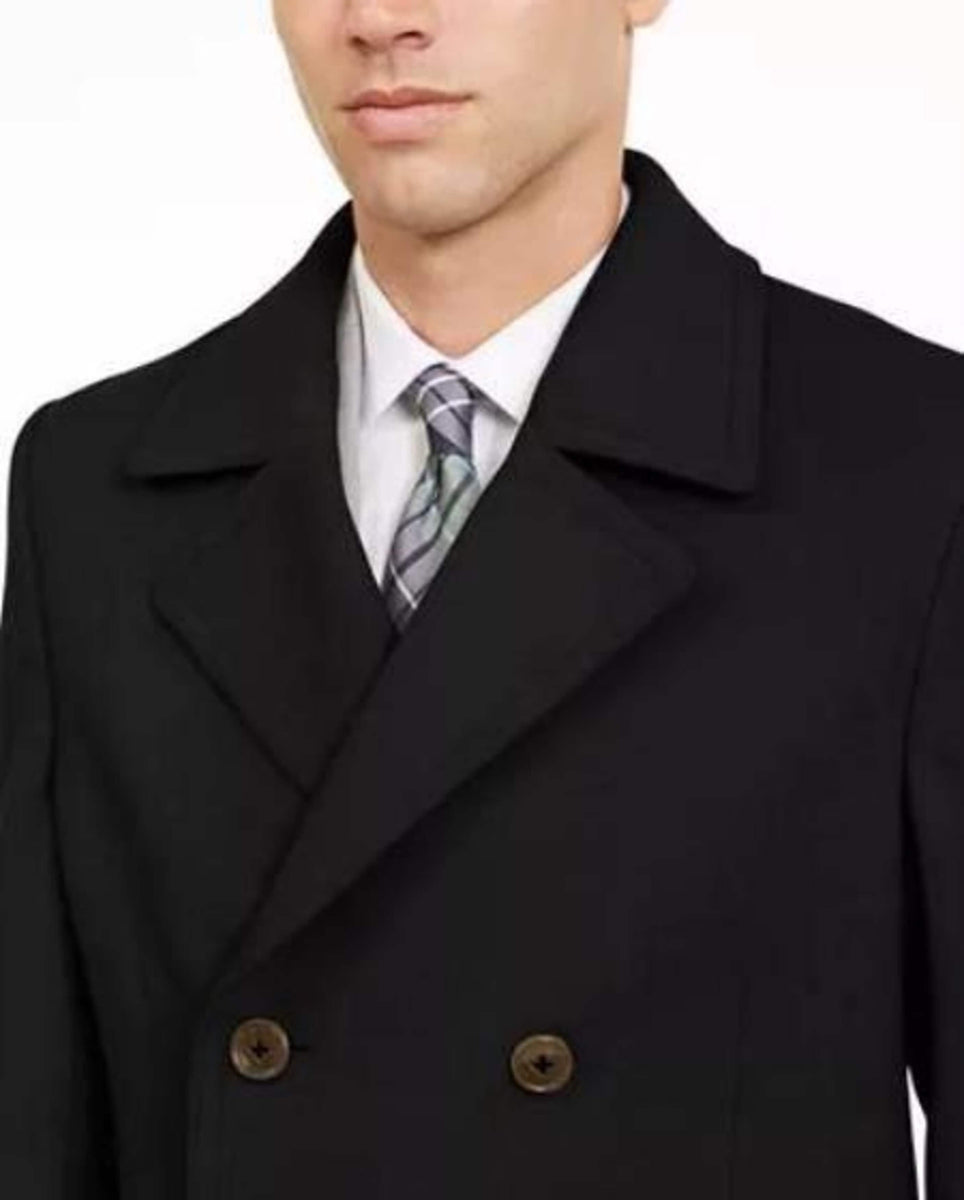 Manhattan 34 Inch Double Breasted men's Overcoat - men's Topcoat ...