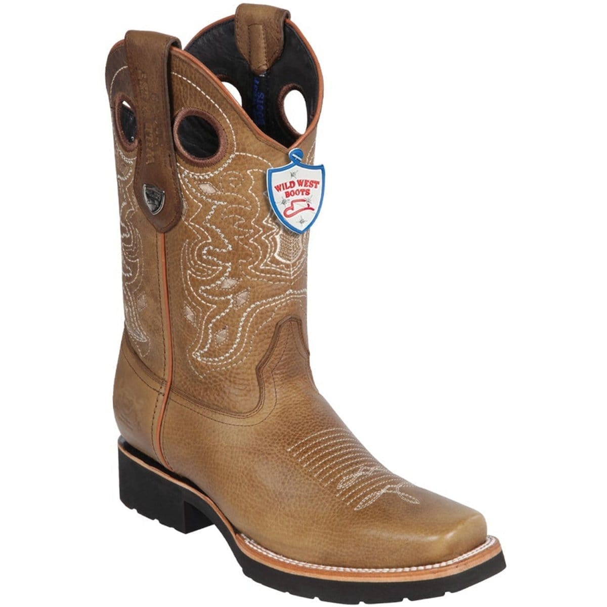 Men's Wild West Genuine Leather Rodeo Toe Boot 2813E9951 – OvercoatUSA