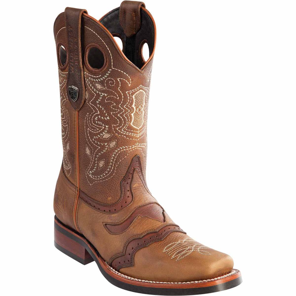 Men's Wild West Genuine Leather Rodeo Toe Boot 281TH9951 – OvercoatUSA