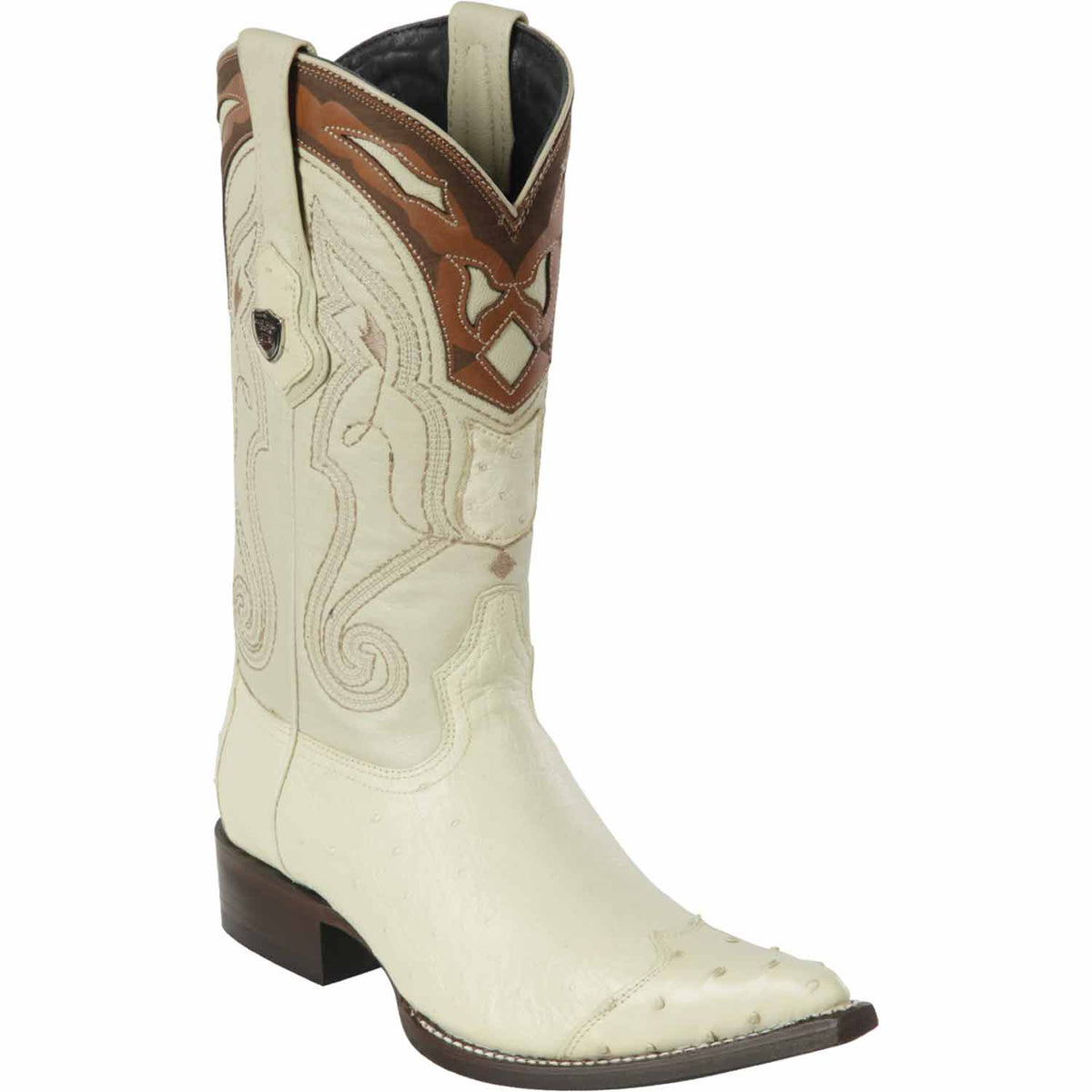 Men's Wild West Smooth Ostrich Skin 3X Toe Boots 29504-A – OvercoatUSA