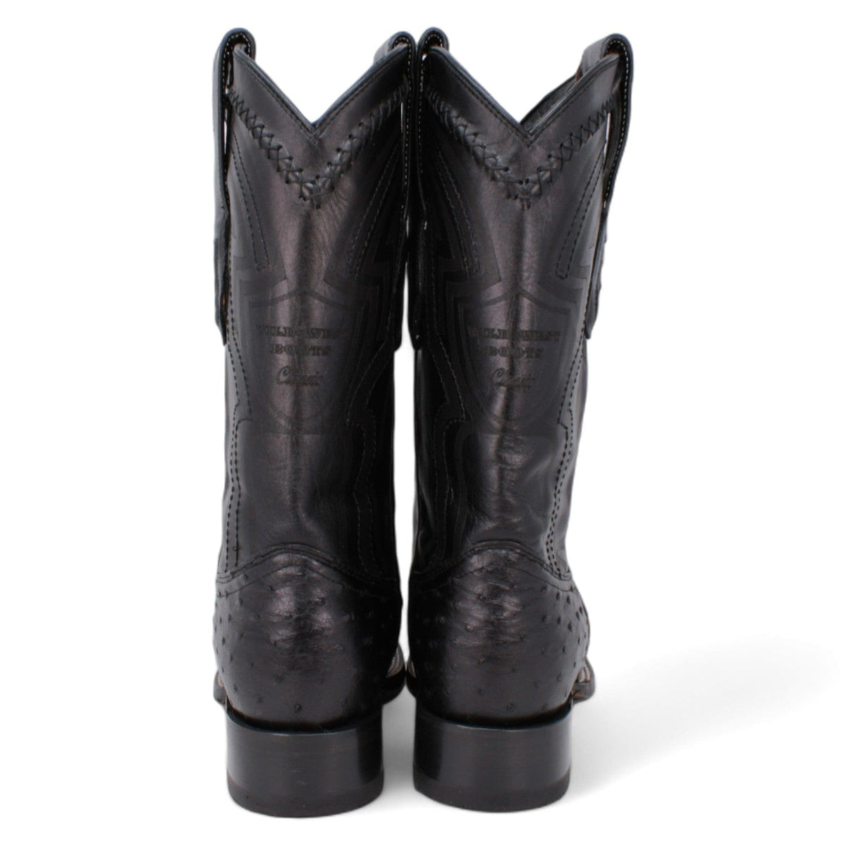 Men's Wild West Ostrich Skin Ranch Toe Boots 2824L03 – OvercoatUSA