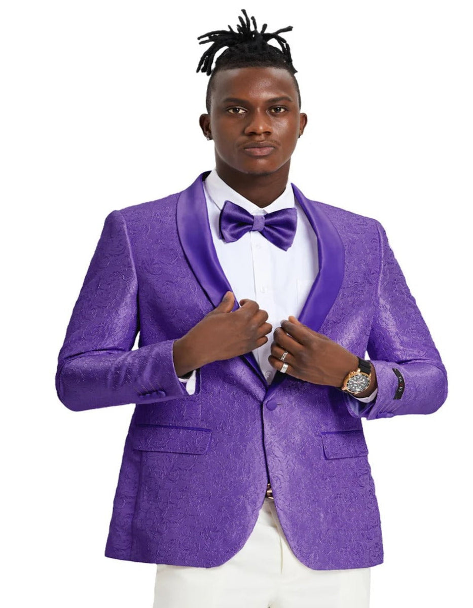 Purple Prom Suit - Purple Prom Outfit - Purple Tuxedo Jacket – OvercoatUSA