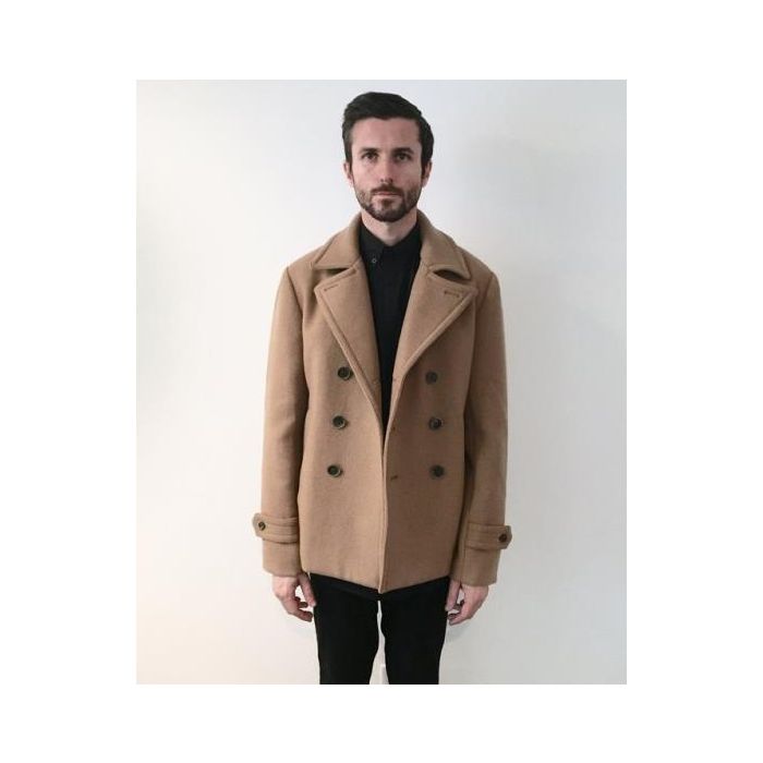 Mens Petticoat - Wool Petty Coat - Camel~Tan Petticoat Jacket – OvercoatUSA