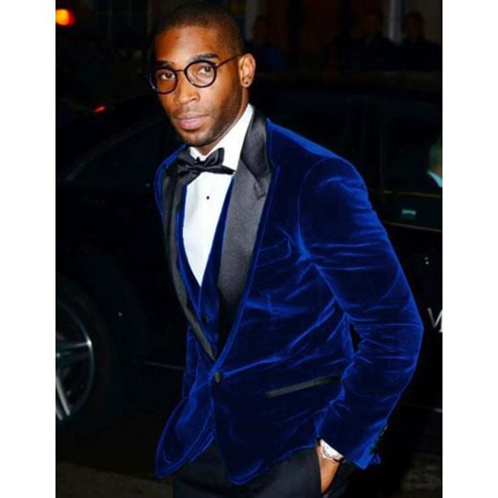 Mens Royal Blue Velvet Dinner Jacket - Mens Evening jackets - Tuxedo D – OvercoatUSA